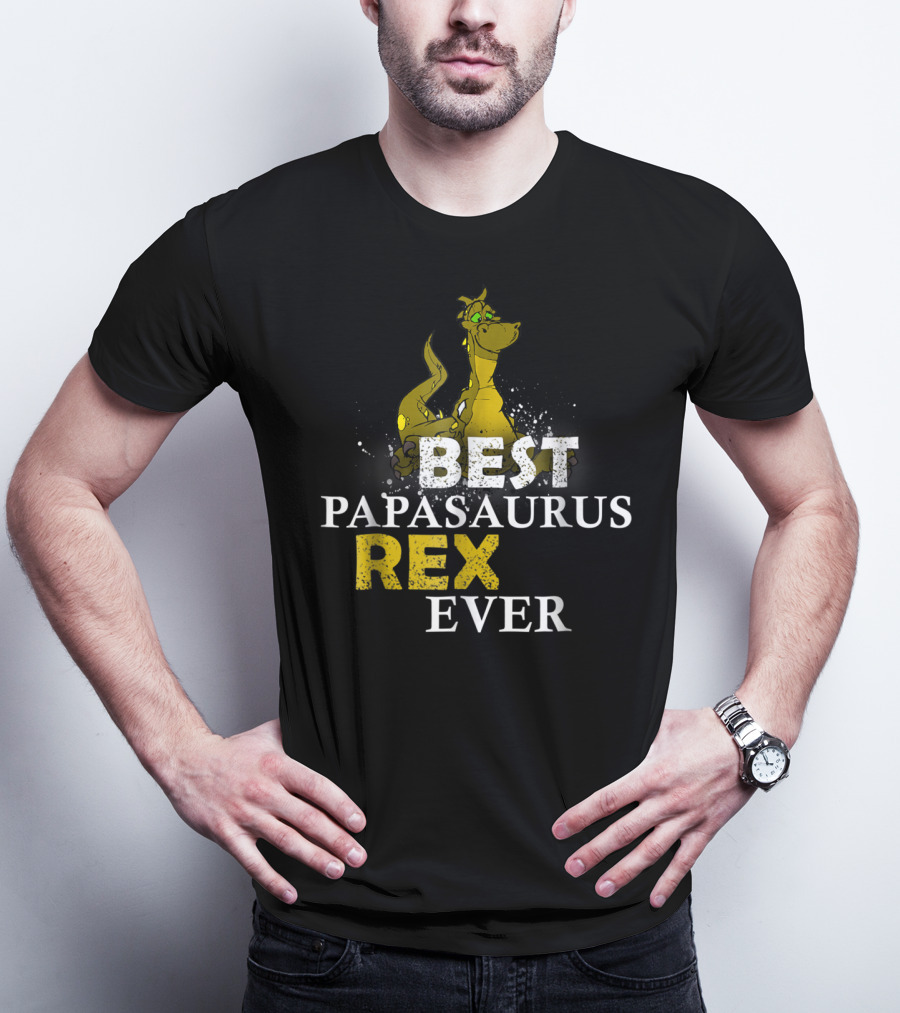 Best Papasaurus Rex Ever T-Shirt