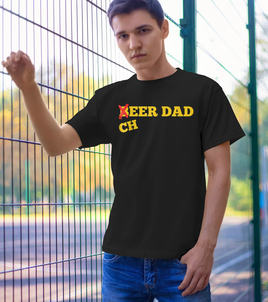 Cheer Dad Not Beer Dad Cheer Dad T-Shirt
