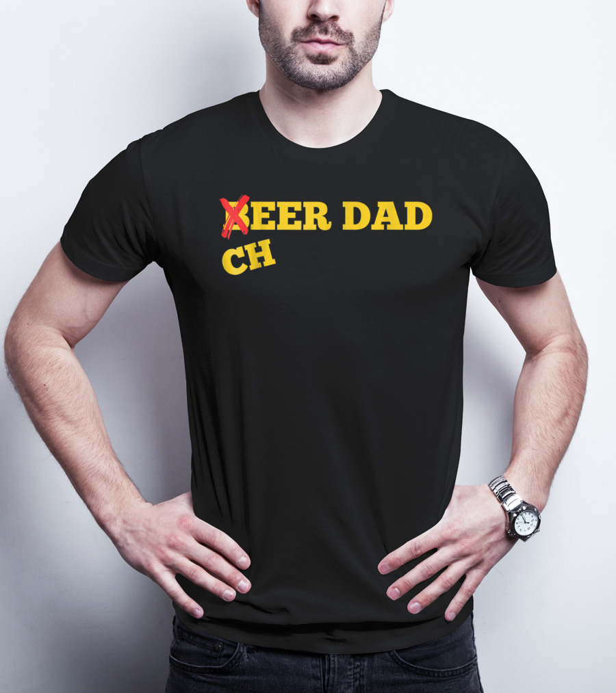 Cheer Dad Not Beer Dad Cheer Dad T-Shirt