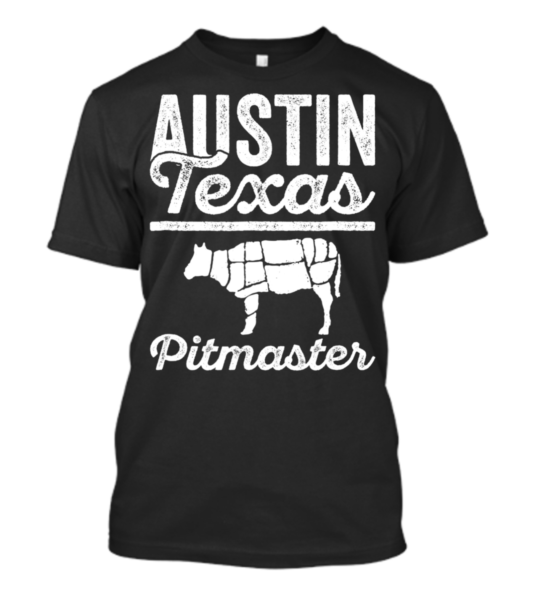 Austin Texas Pitmaster BBQ Dad For 82 T-Shirt