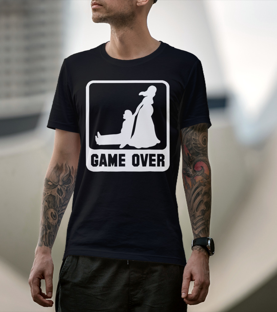 Game Over Wedding Humor T-Shirt