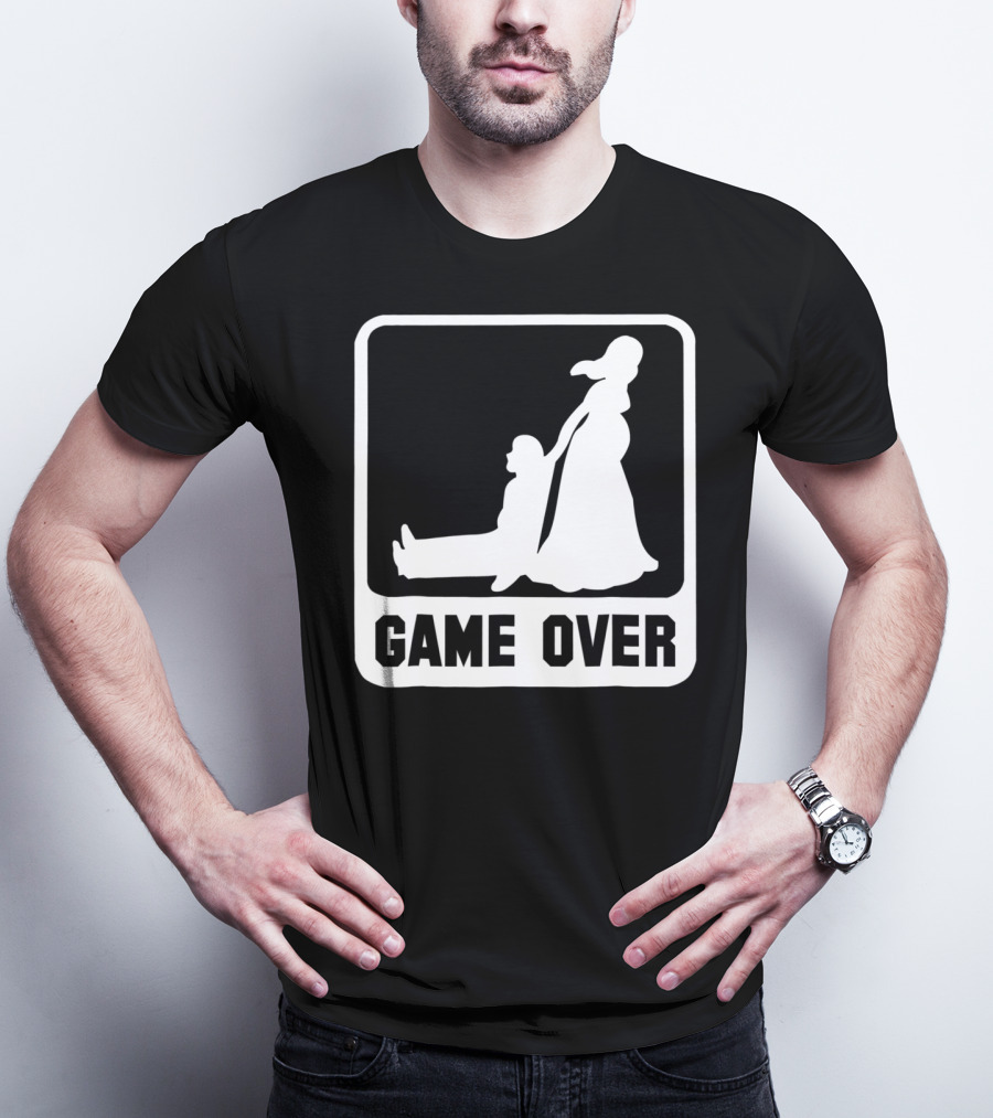 Game Over Wedding Humor T-Shirt