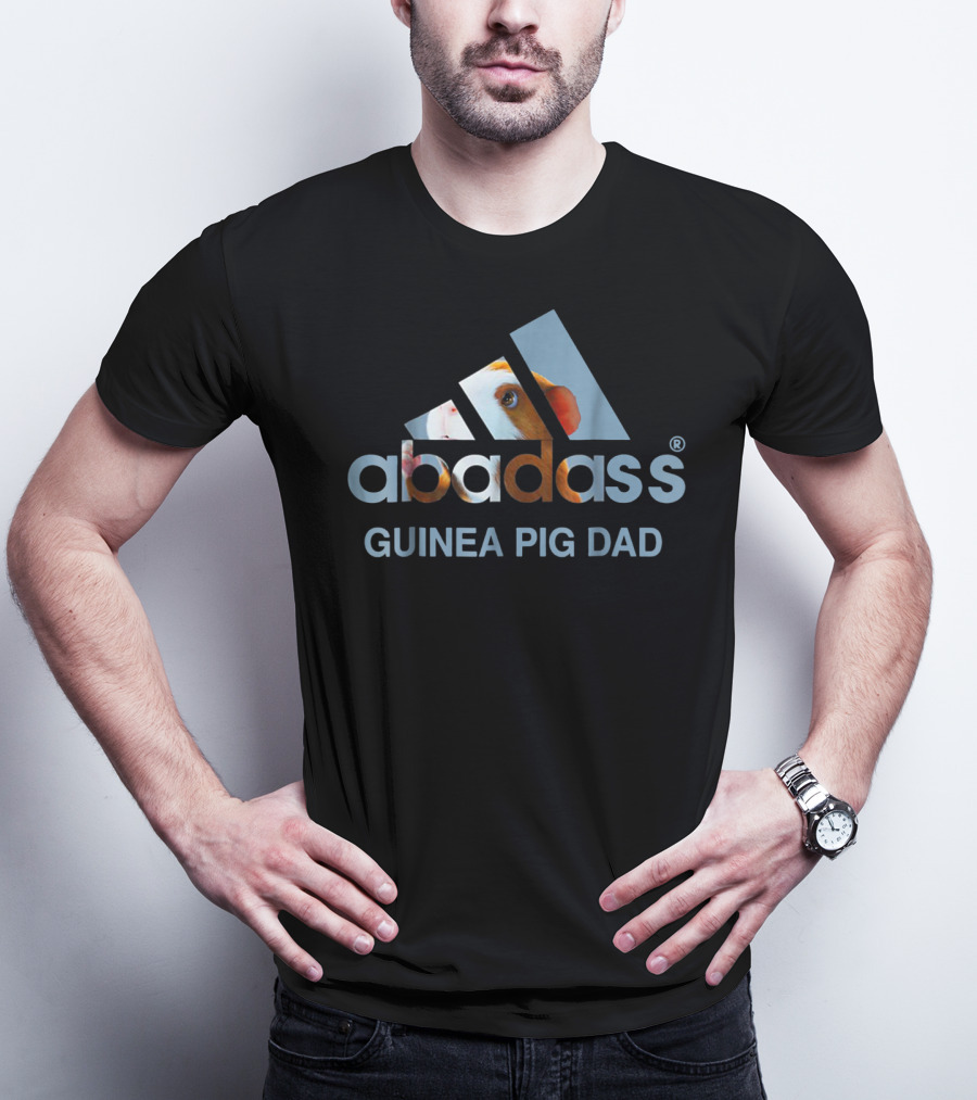 Abadass Guinea Pig Dad Guinea Pig Dad T-Shirt
