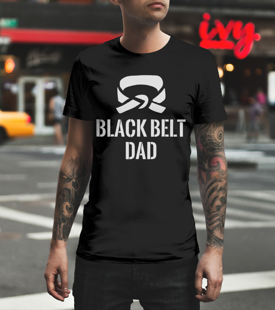 Black Belt Dad Karate T-Shirt