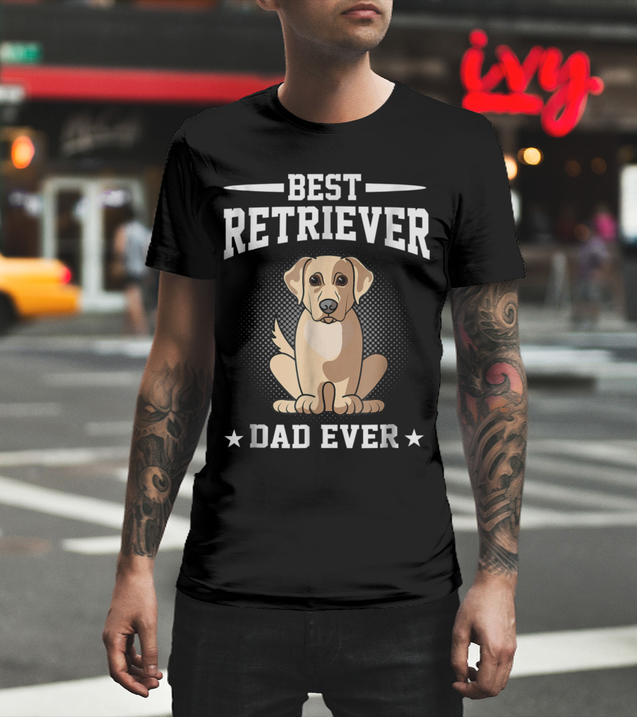 Best Retriever Dad Ever T-Shirt