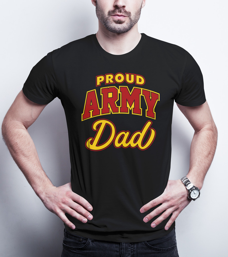 PROUD ARMY DAD T-Shirt