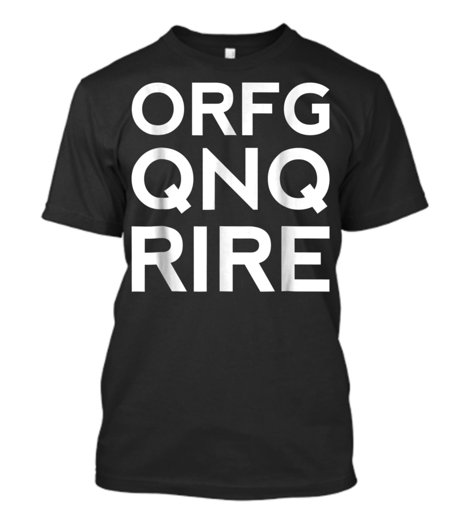 ORFG QNQ RIRE ROT13 GeekNerd Dads White Text65 T-Shirt