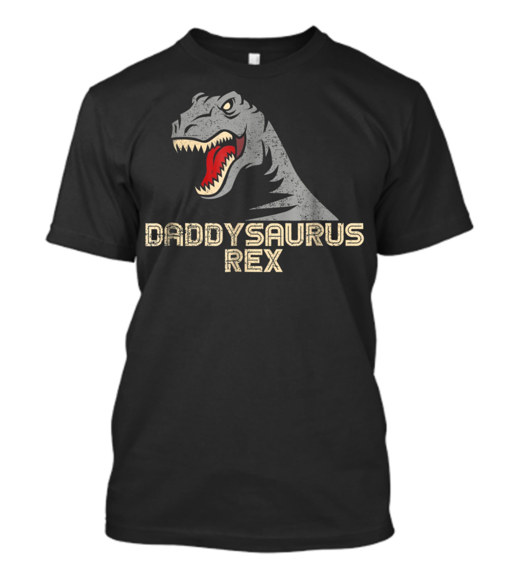 Cool Daddysaurus Rex Dinosaur Dad T-Shirt