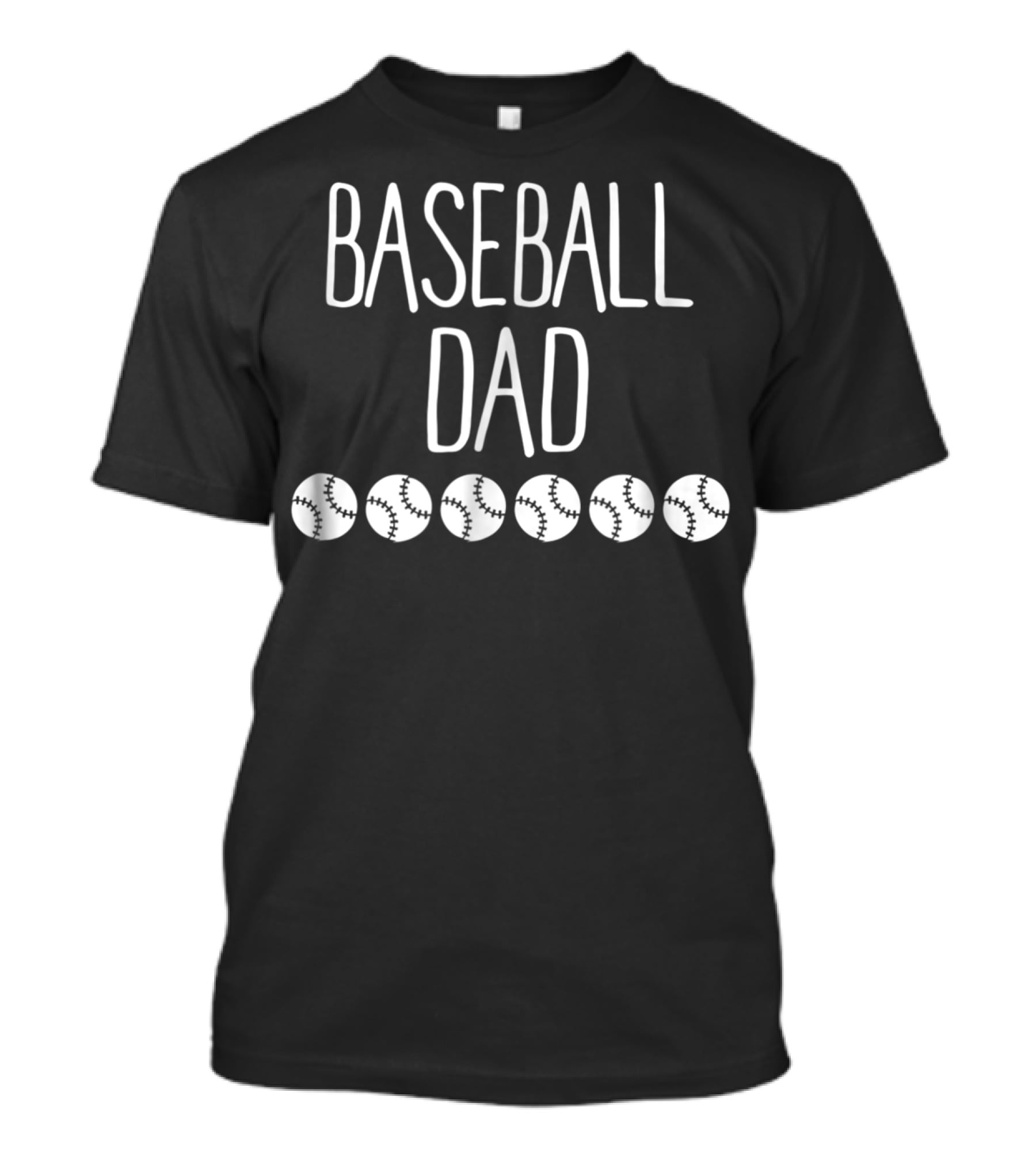 Baseball Dad Cute Sports Balls T-Shirt