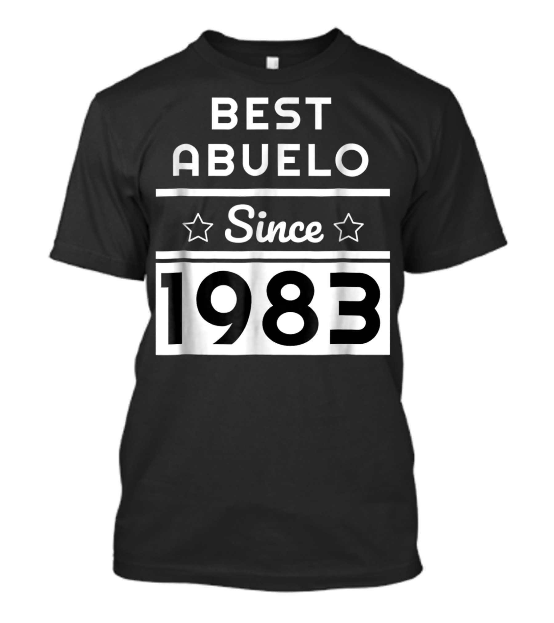 Best Abuelo Since 1983 Mexican Dad Birthday T-Shirt