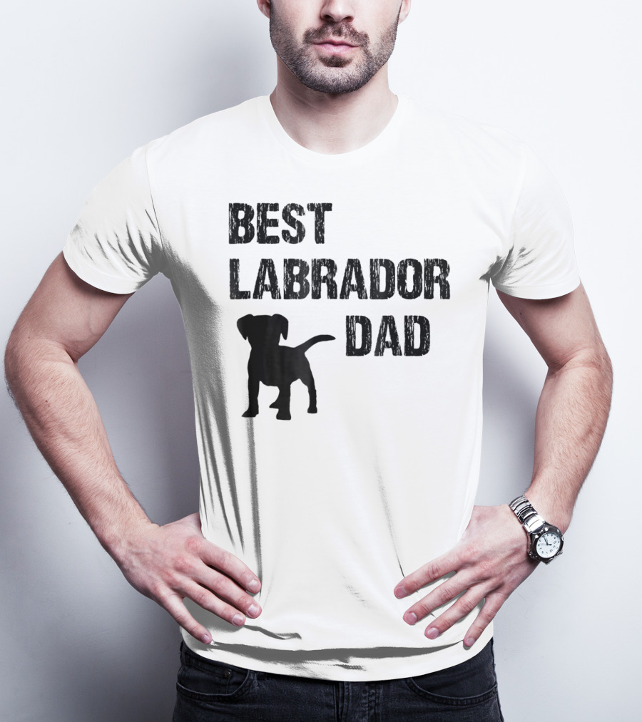 Best Labrador Dad T-Shirt