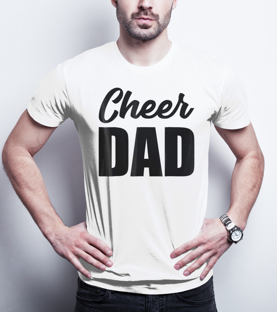 Cheerleading Cheer Dad Daddy T-Shirt