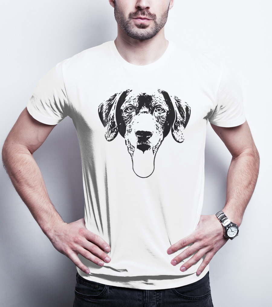 Black Labrador Face Dog Labrador Retriever T-Shirt