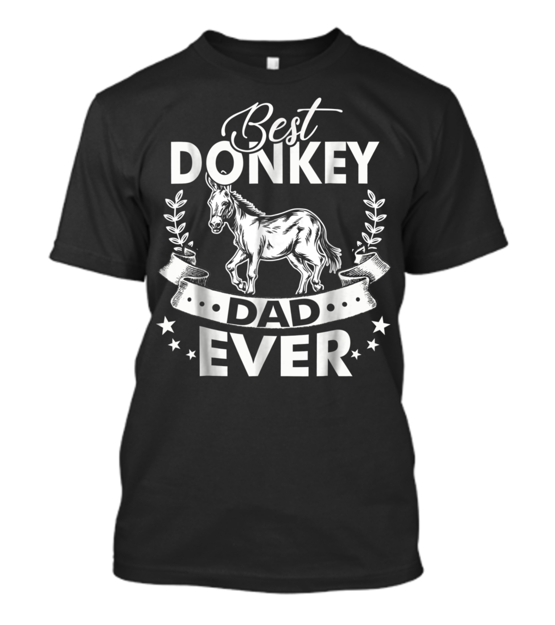 Best Donkey Dad Ever T-Shirt