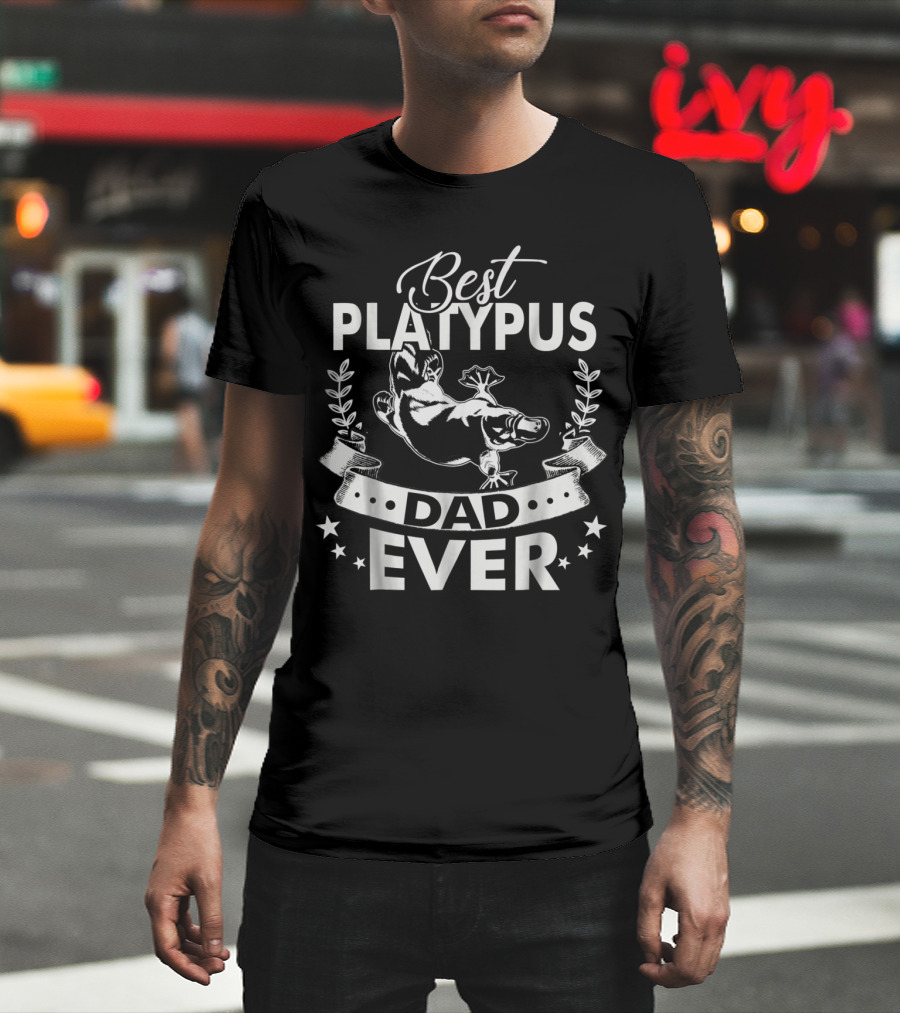 Best Platypus Dad Ever T-Shirt