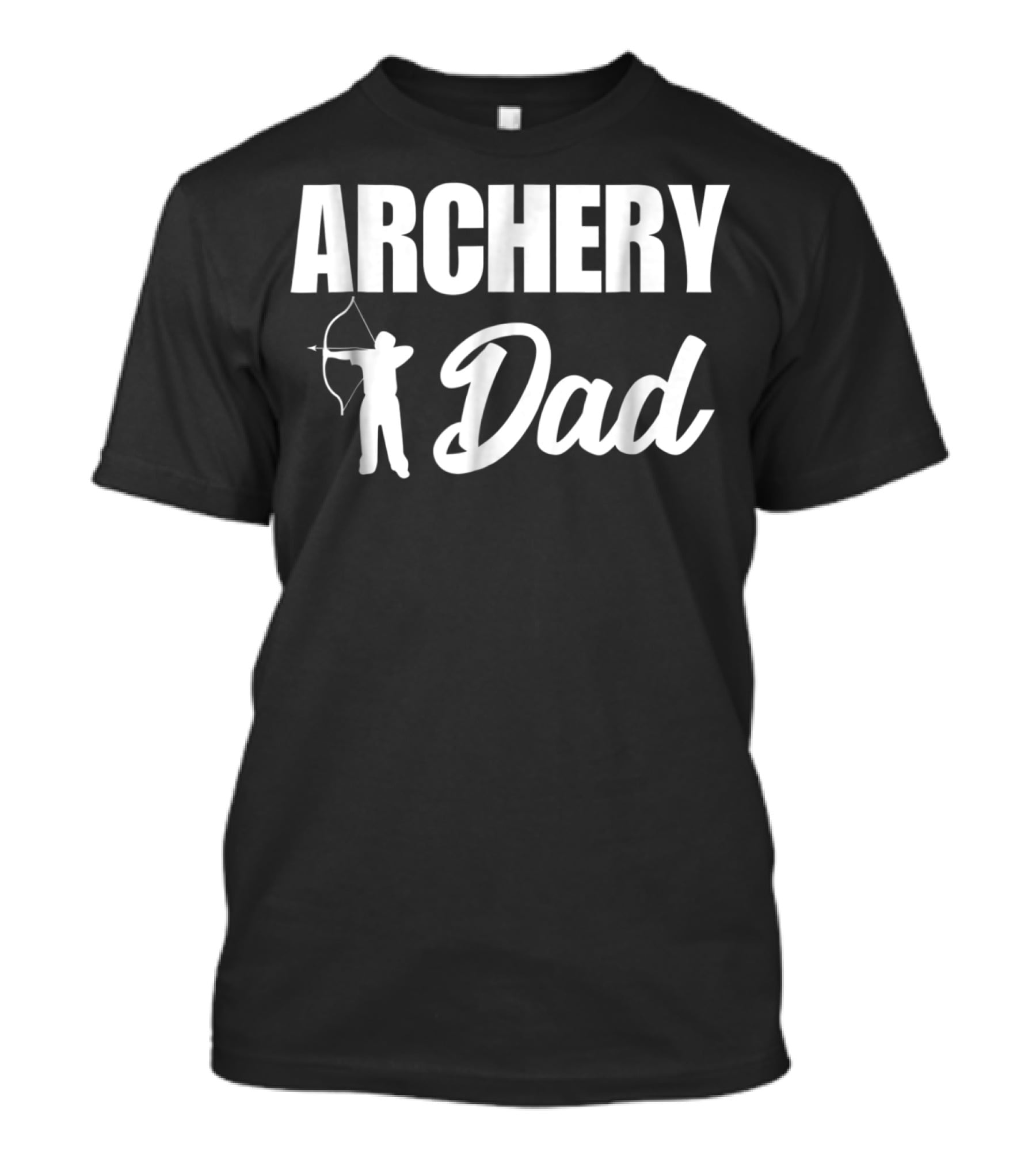 ARCHERY DAD Funny Bowman Archer Novelty T-Shirt