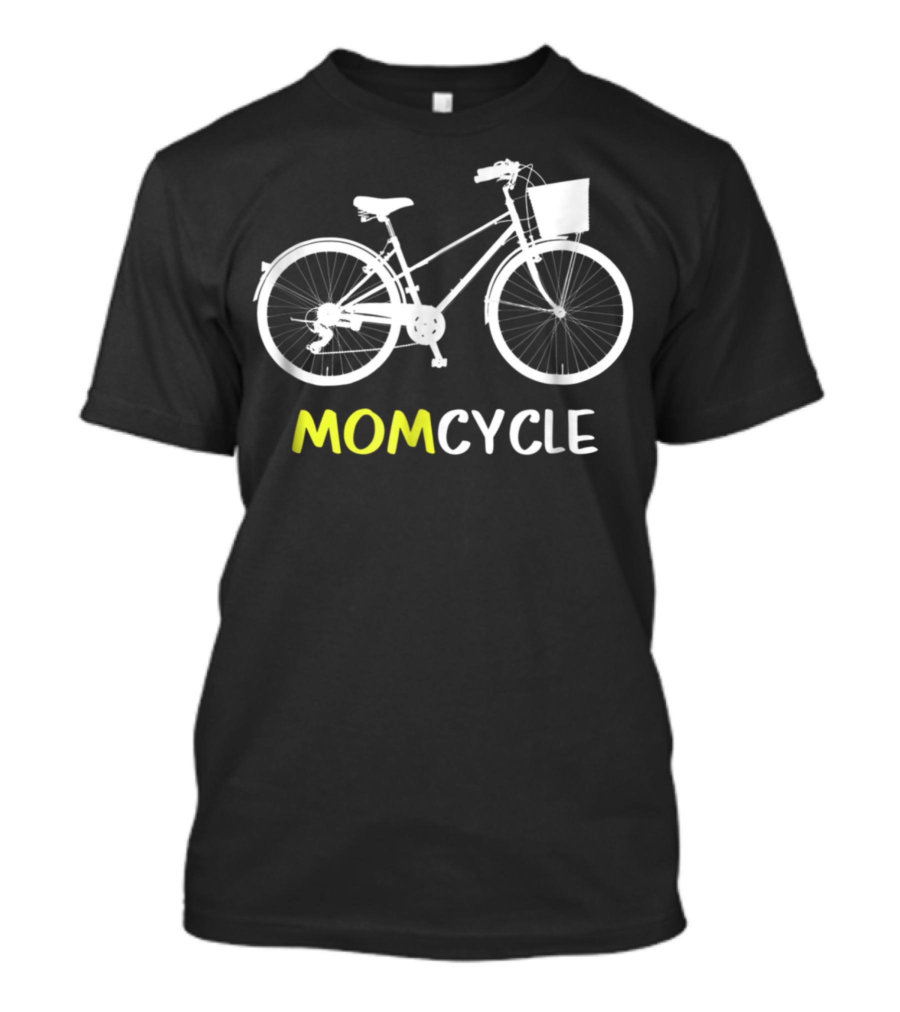 Momcycle Bicycle Matching Cyclist Mother Dad N Kids62 T-Shirt
