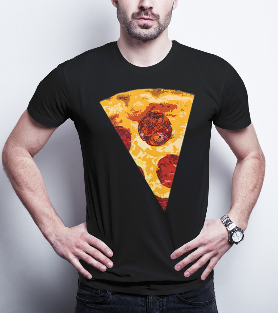 Kids Parent Child Matching Pizza Slice19 T-Shirt
