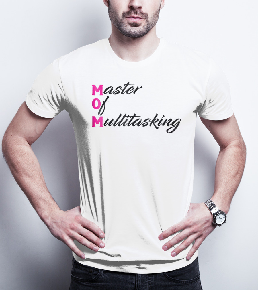 Master Of Multitasking Mom Funny Abbreviation Novelty DD63 T-Shirt