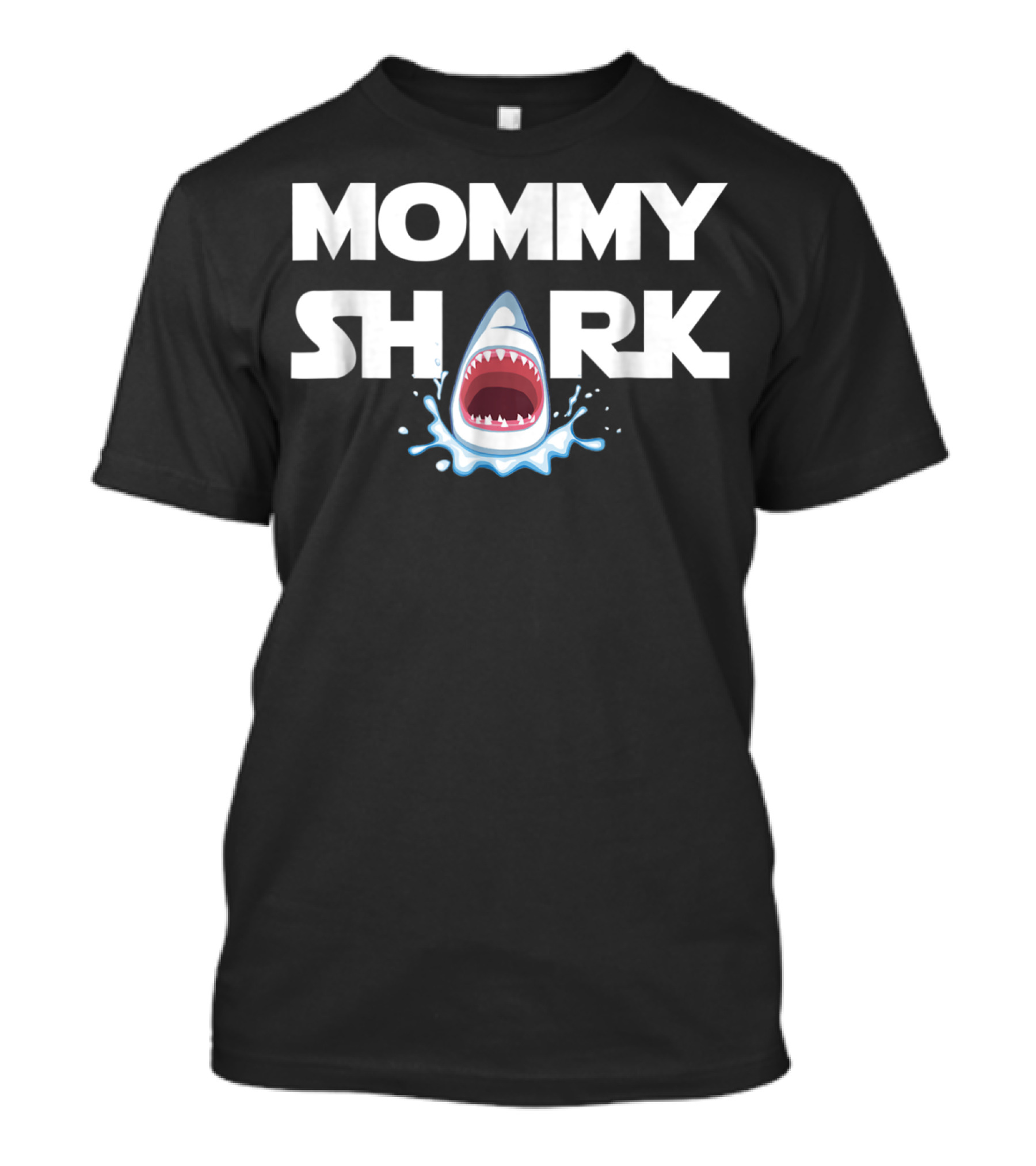 Mommy Shark Doo Doo Doo Funny Mom Monster T-Shirt