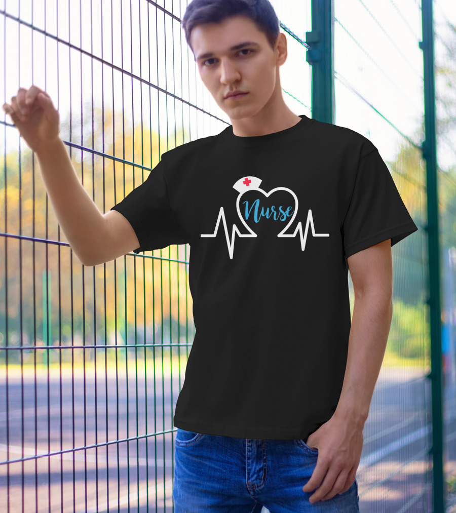 Nurse Heartbeat Appreciation Week Wife T-Shirt