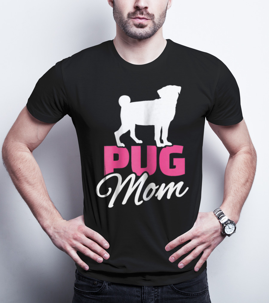 Pug Mom T-Shirt