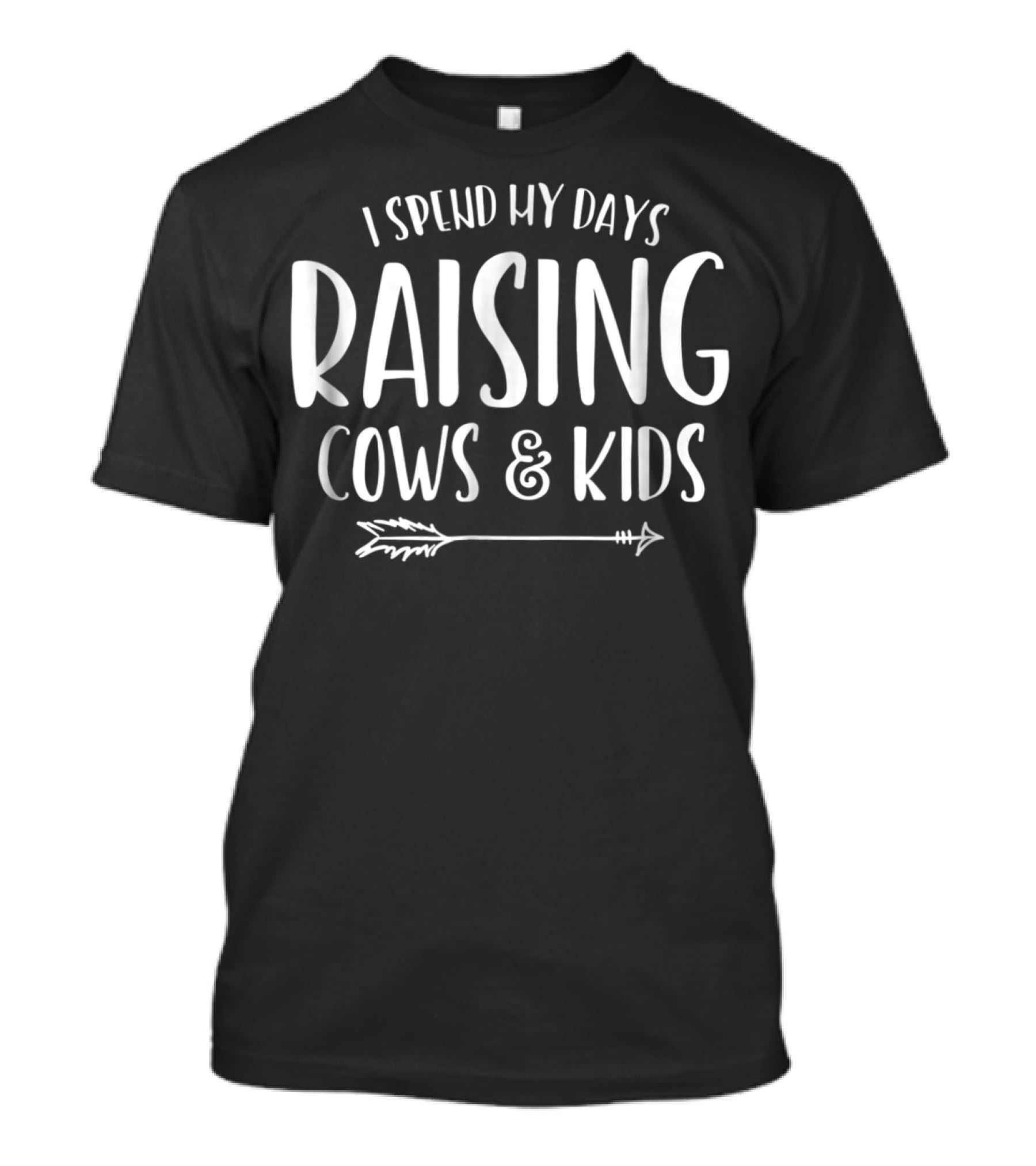 Raising Cows And Kids Ranch Mom Cattle Mother T-Shirt