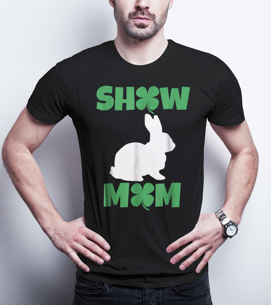 SHOW MOM CLOVER RABBIT T-Shirt