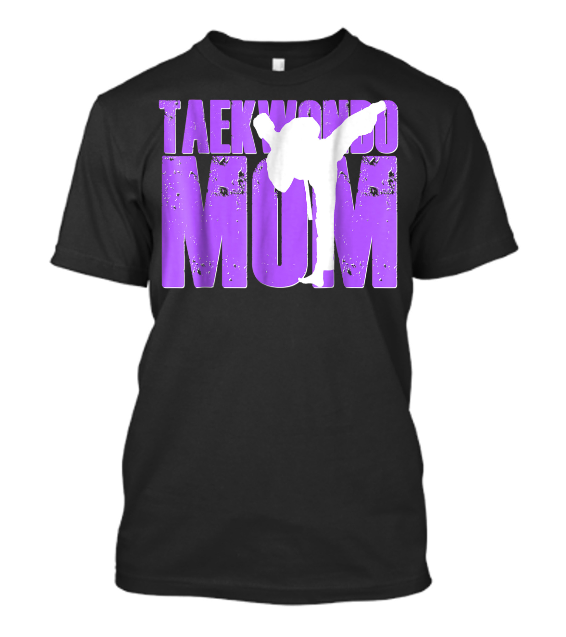 Taekwondo Mom Martial Arts Kick T-Shirt