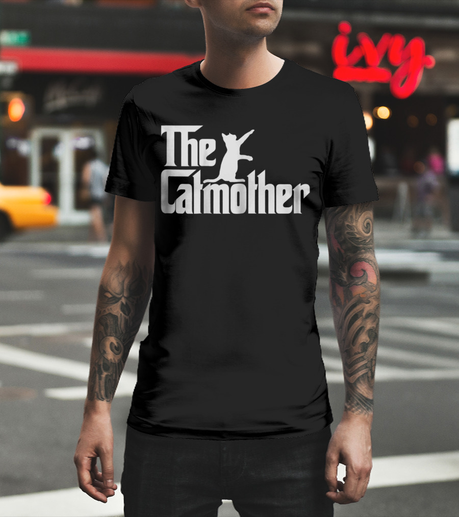 The Catmother Mother Of Cats Funny Cat Mom91 Game Of Thrones Spoof With Cat T-Shirt