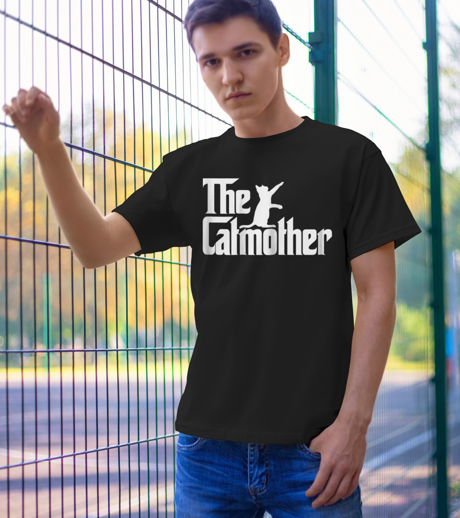 The Catmother Mother Of Cats Funny Cat Mom91 Game Of Thrones Spoof With Cat T-Shirt