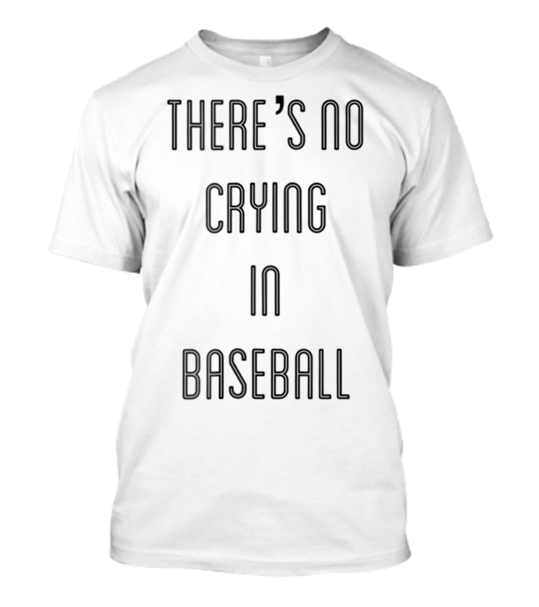 There's No Crying In Baseball Nana T-Shirt