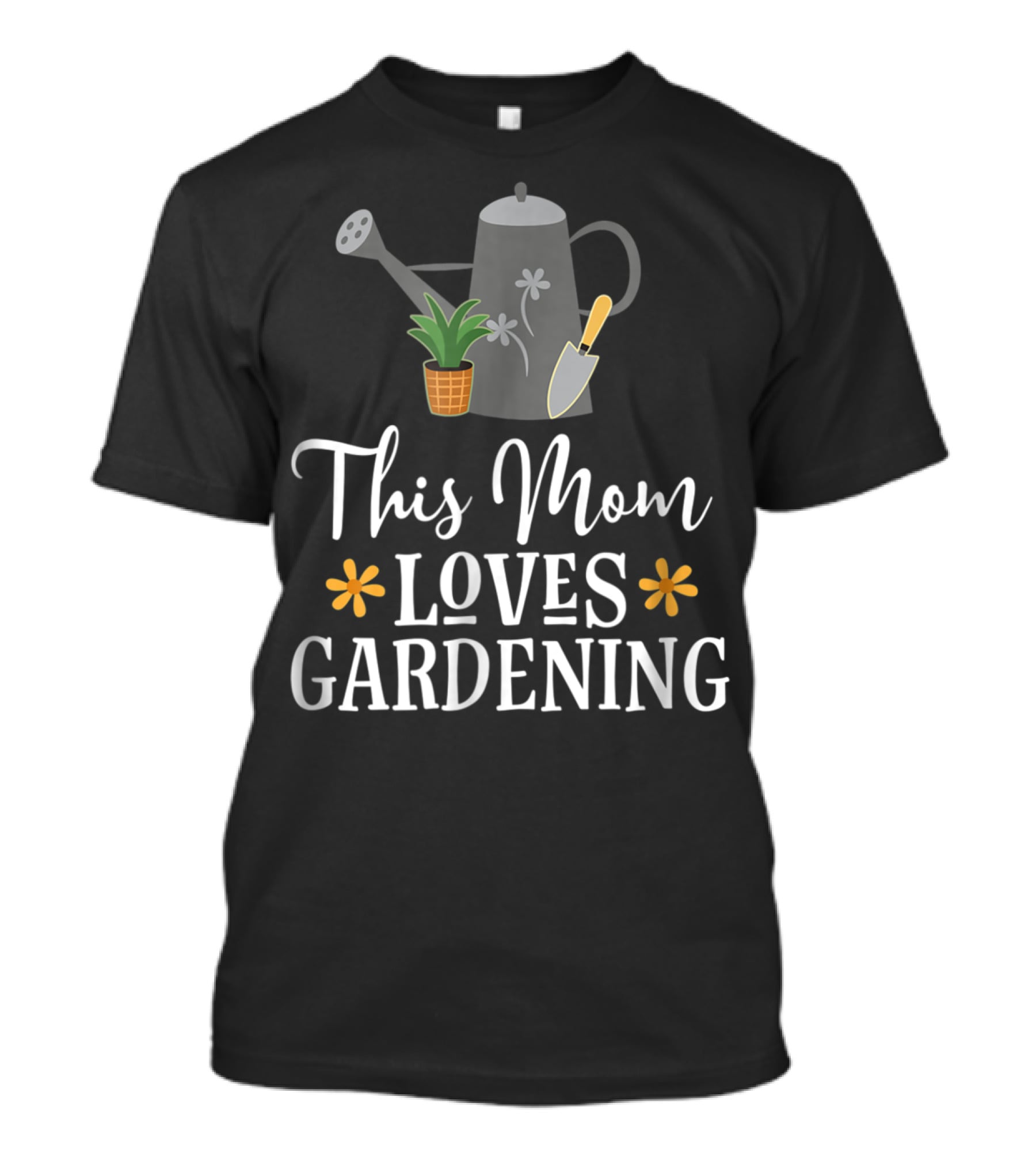 This Mom Loves Gardening Watering Can Planting Enthusiast T-Shirt