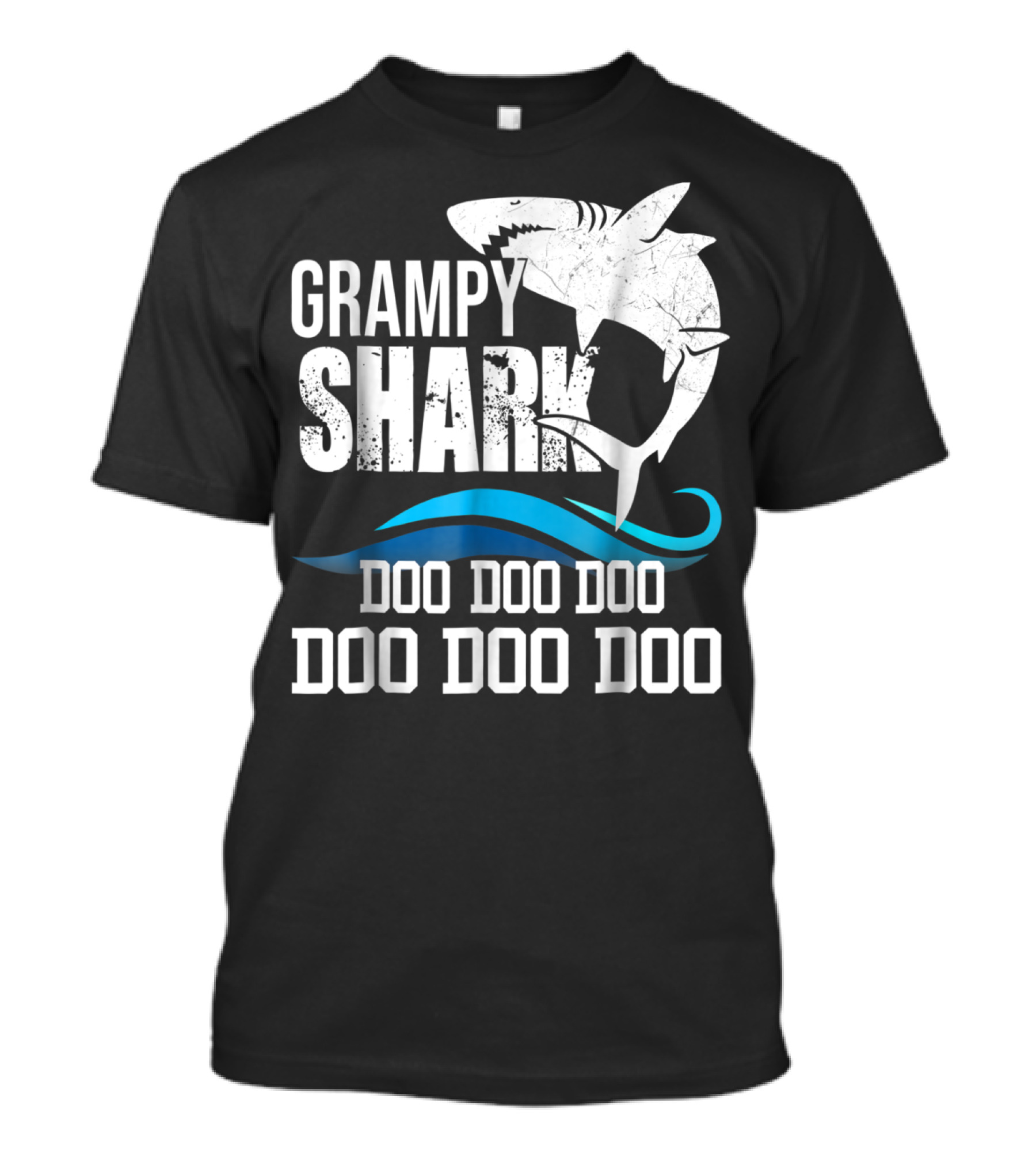 Grampy Shark Doo Doo Doo Halloween Grandma Mother Mom T-Shirt