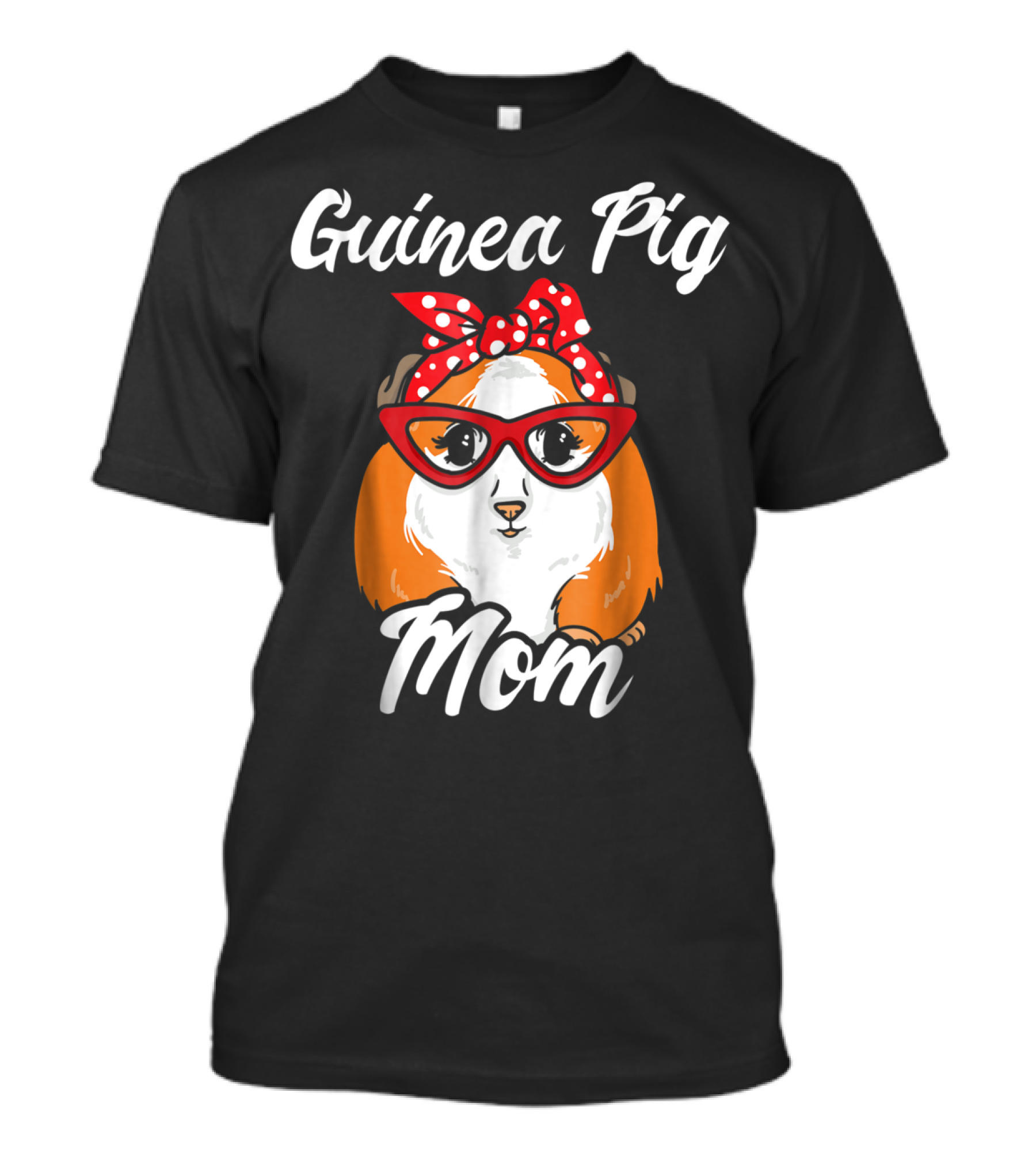 Guinea Pig Mom Mother Present Peruvian Pet Lover Gift T-Shirt