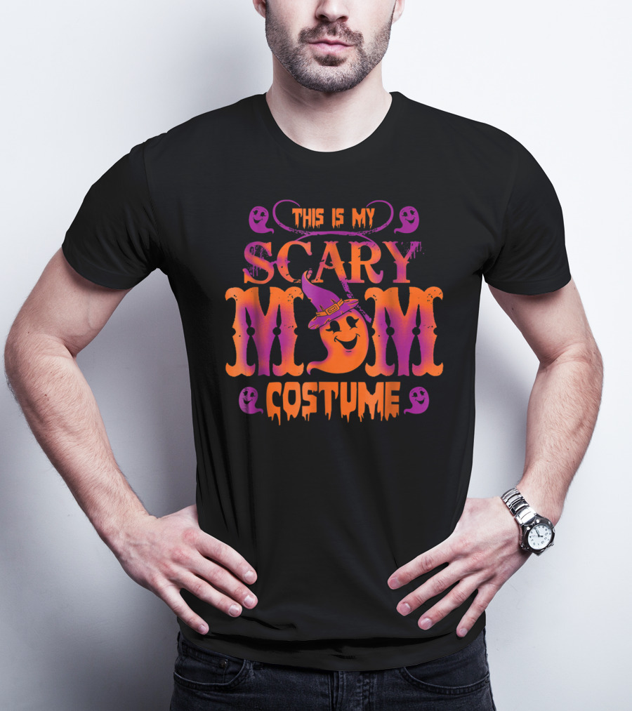 This Is My Scary Mom Costume Halloween Mom T-Shirt