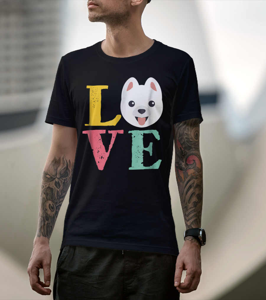 LOVE Pomeranian Dog Pom Owner Puppies Mom And Dad15 T-Shirt