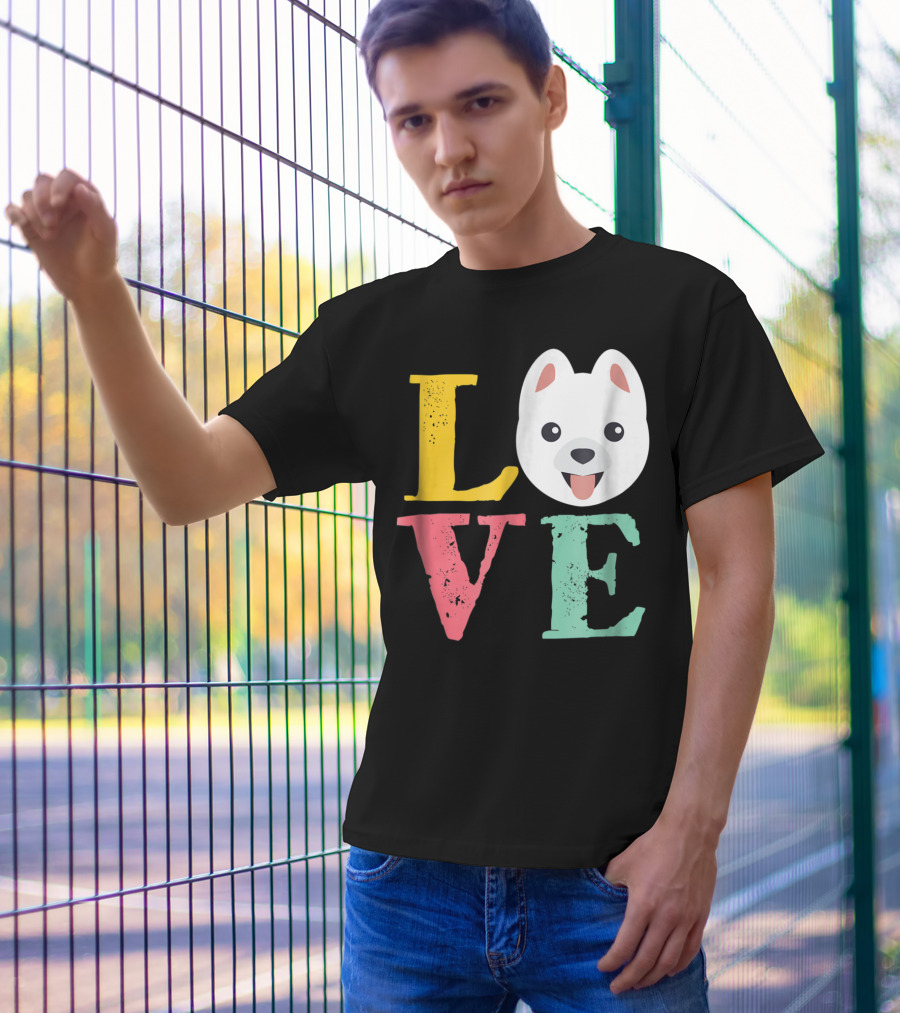 LOVE Pomeranian Dog Pom Owner Puppies Mom And Dad15 T-Shirt