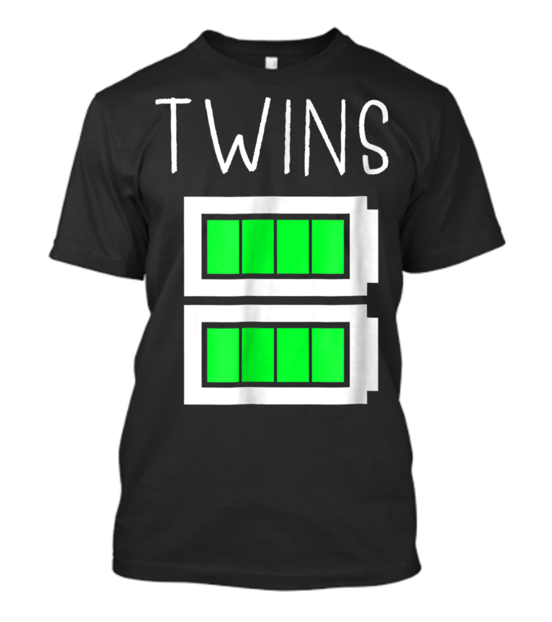 Twins Full Energy Full Batteries T-Shirt