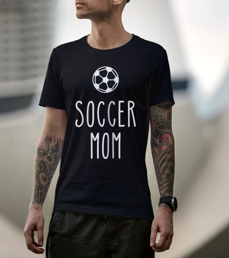 Funny Soccer Mom Soccer Ball T-Shirt