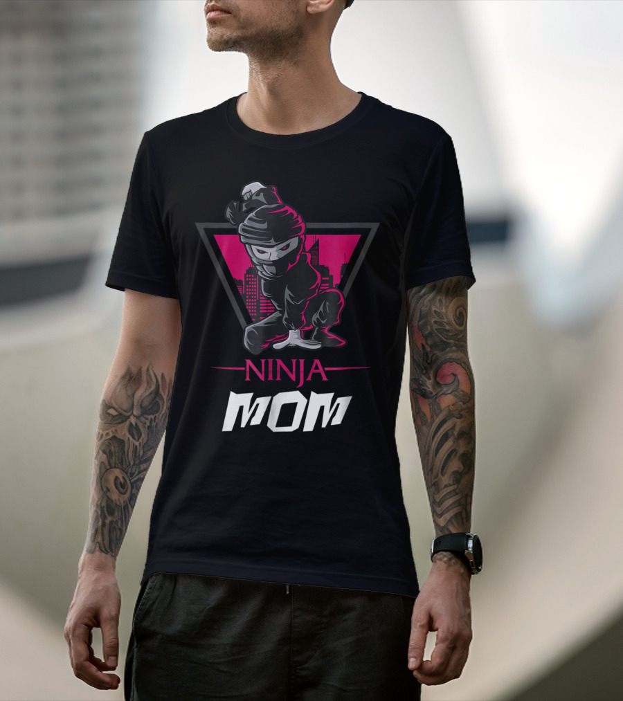 Ninja Mom Urban Warrior Style Mother3 T-Shirt