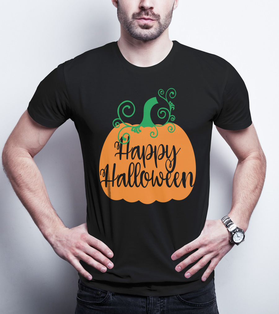 Happy Halloween Pumpkin Teacher Mom4 T-Shirt
