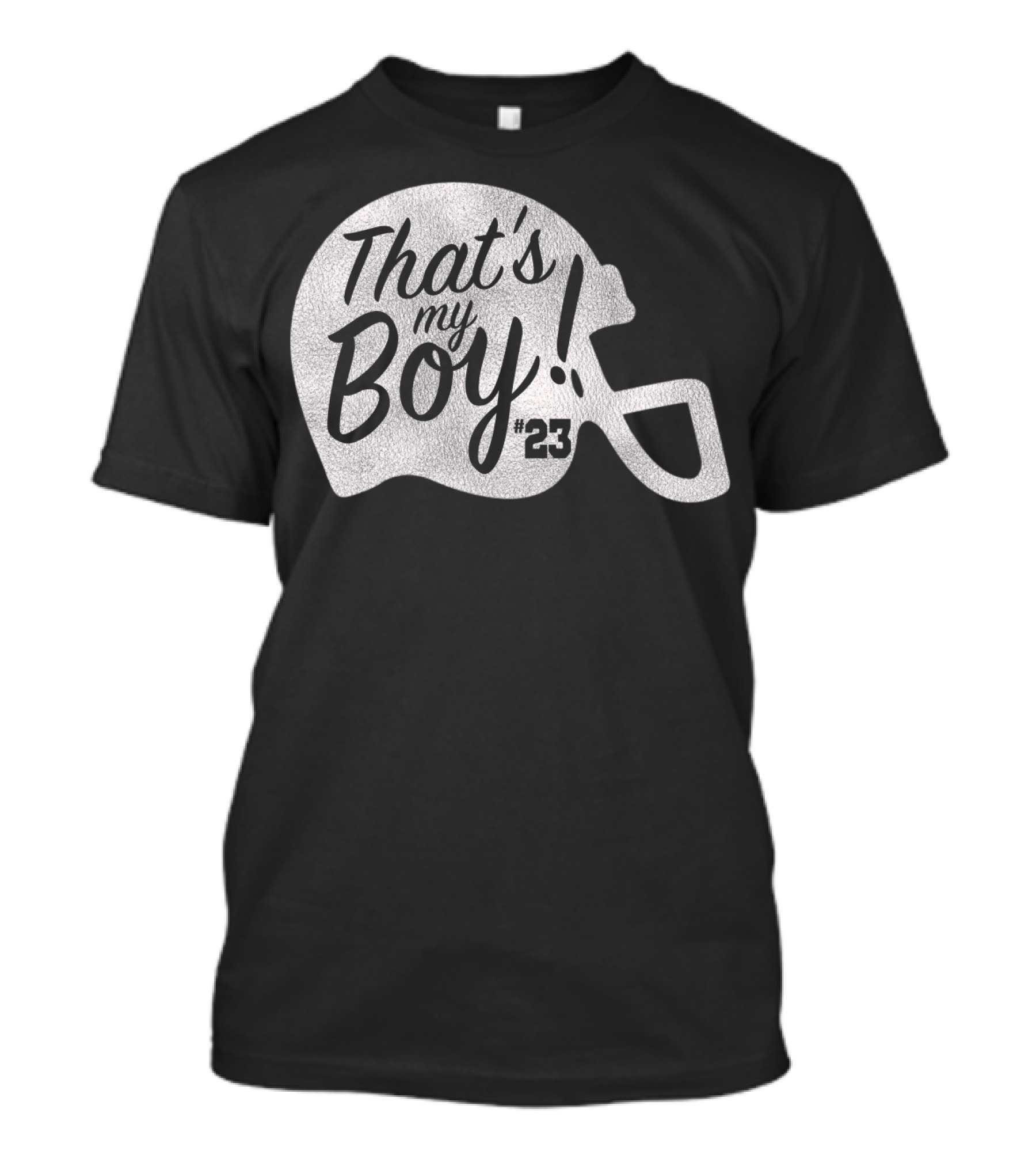 That's My Boy 23 Football Helmet T-Shirt