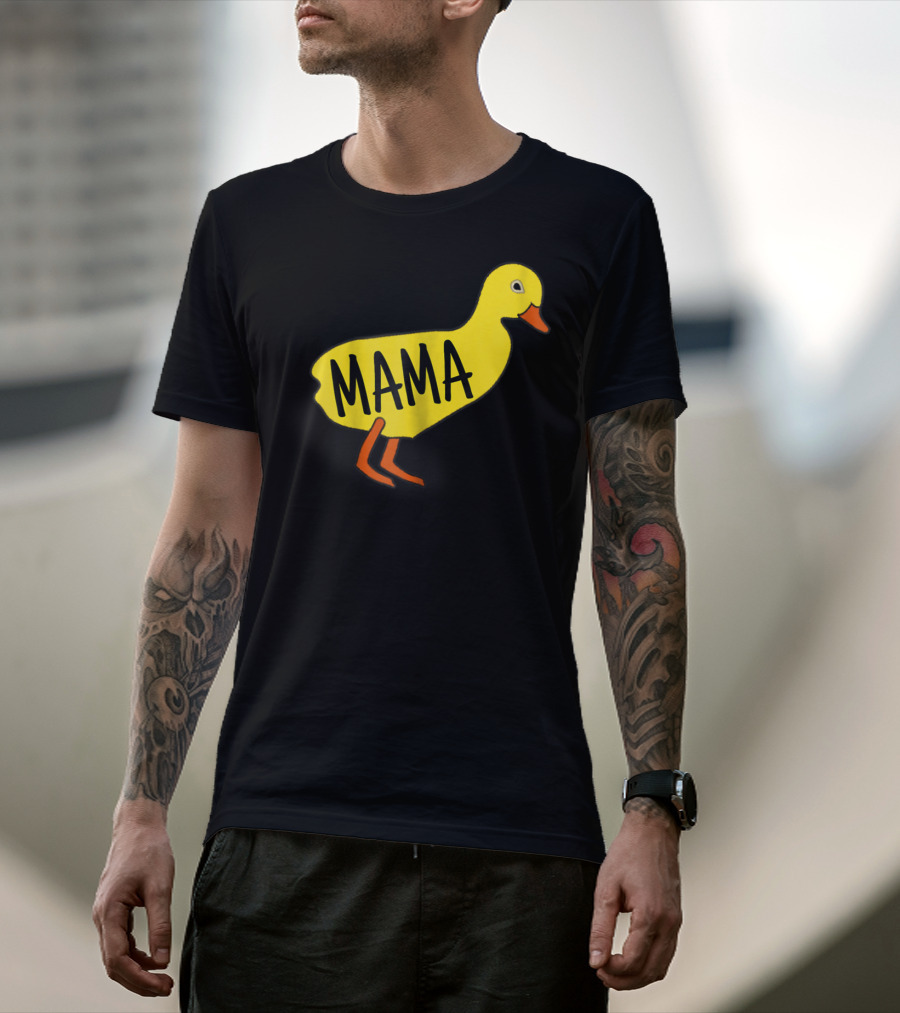 MAMA Best Duck Mama Mom For Ducks Lovers Girls Owners T-Shirt