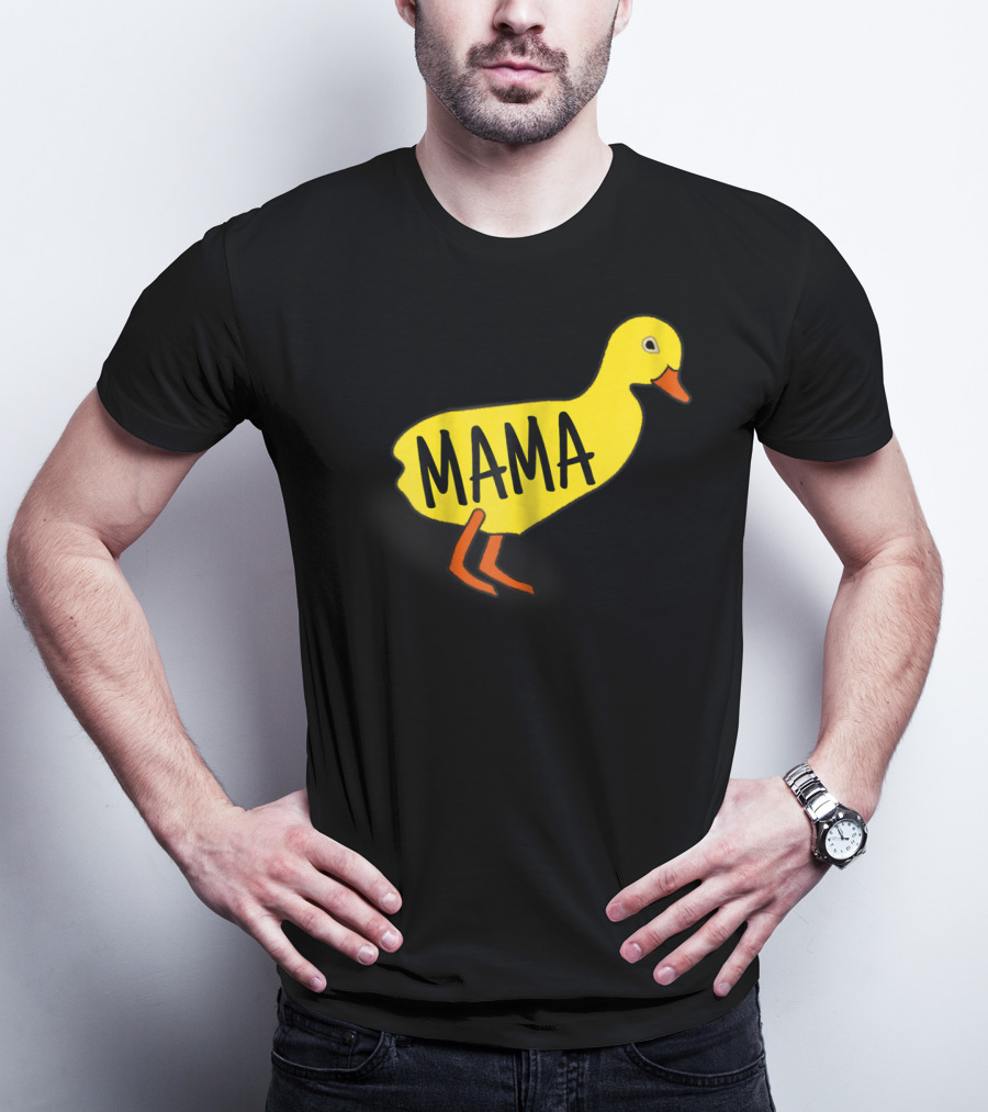 MAMA Best Duck Mama Mom For Ducks Lovers Girls Owners T-Shirt