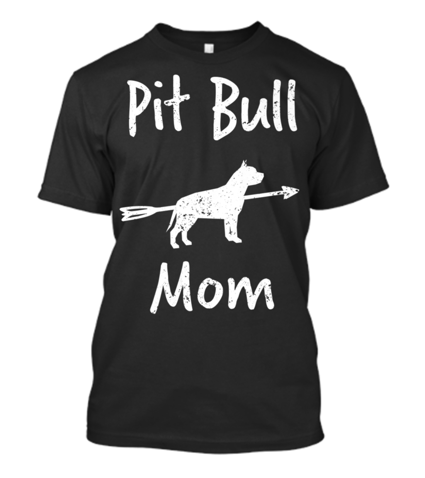 Pit Bull Mom Advocate With Arrow T-Shirt