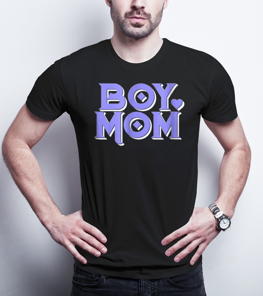 BOY MOM Cute Boy T-Shirt