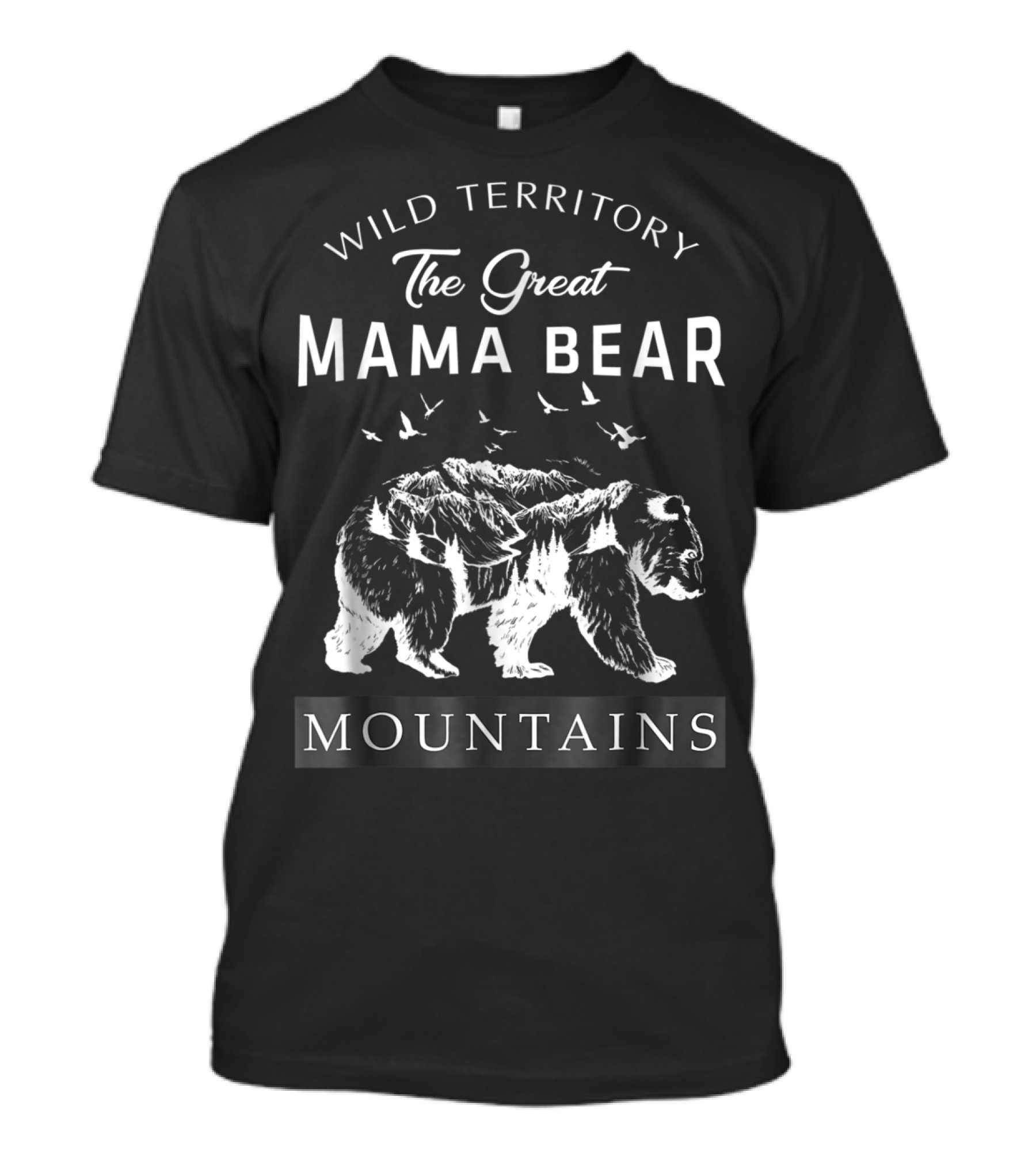 Wild Territory The Great Mama Bear Mountains T-Shirt