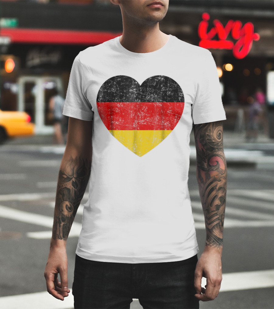 Oktoberfest German Flag Heart Germany Mom Wife56 Oktoberfest T-Shirt