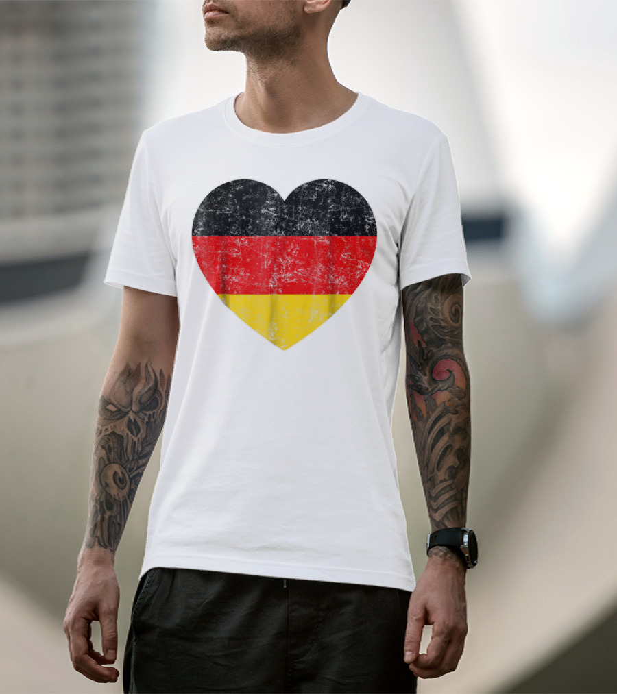 Oktoberfest German Flag Heart Germany Mom Wife56 Oktoberfest T-Shirt
